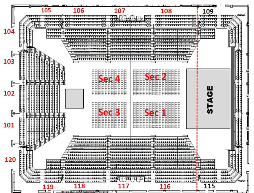 Online Ticket Office Seating Charts